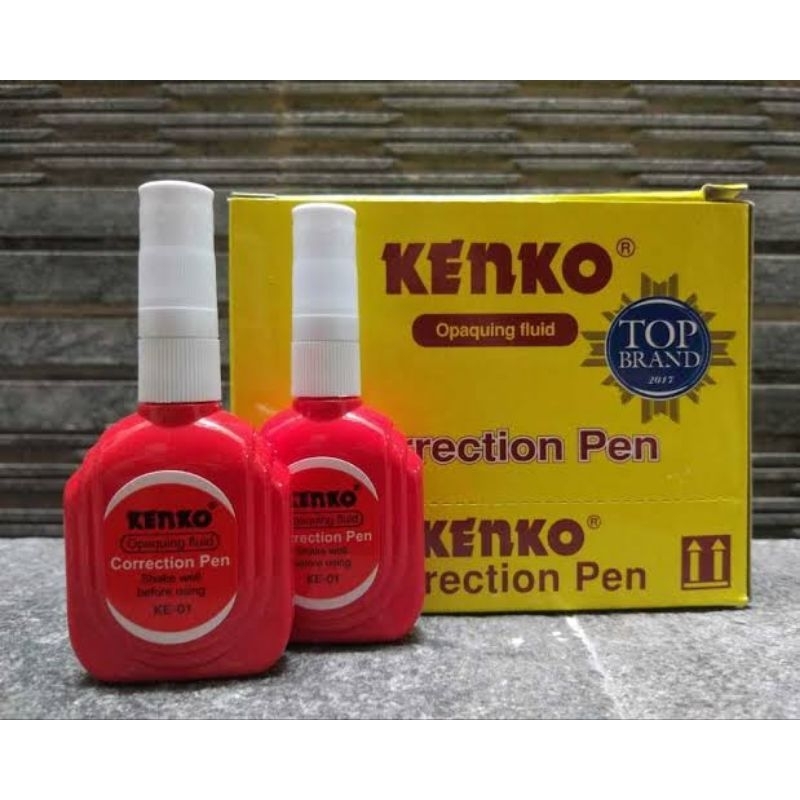 Jual TIP-X KENKO KE-01 / CORRECTION FLUID KENKO KE-01 / TIPEX KENKO KE-01 / TIP-EX KENKO CAIR KE ...