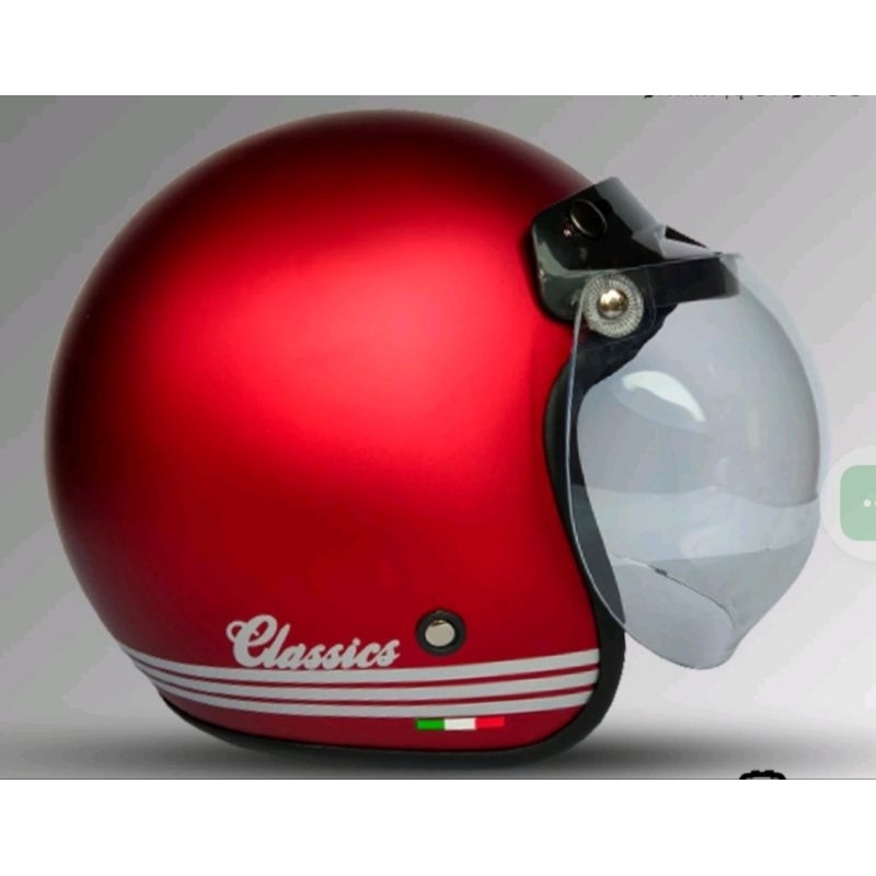 Jual HELM BOGO MERAH MAROON | Shopee Indonesia