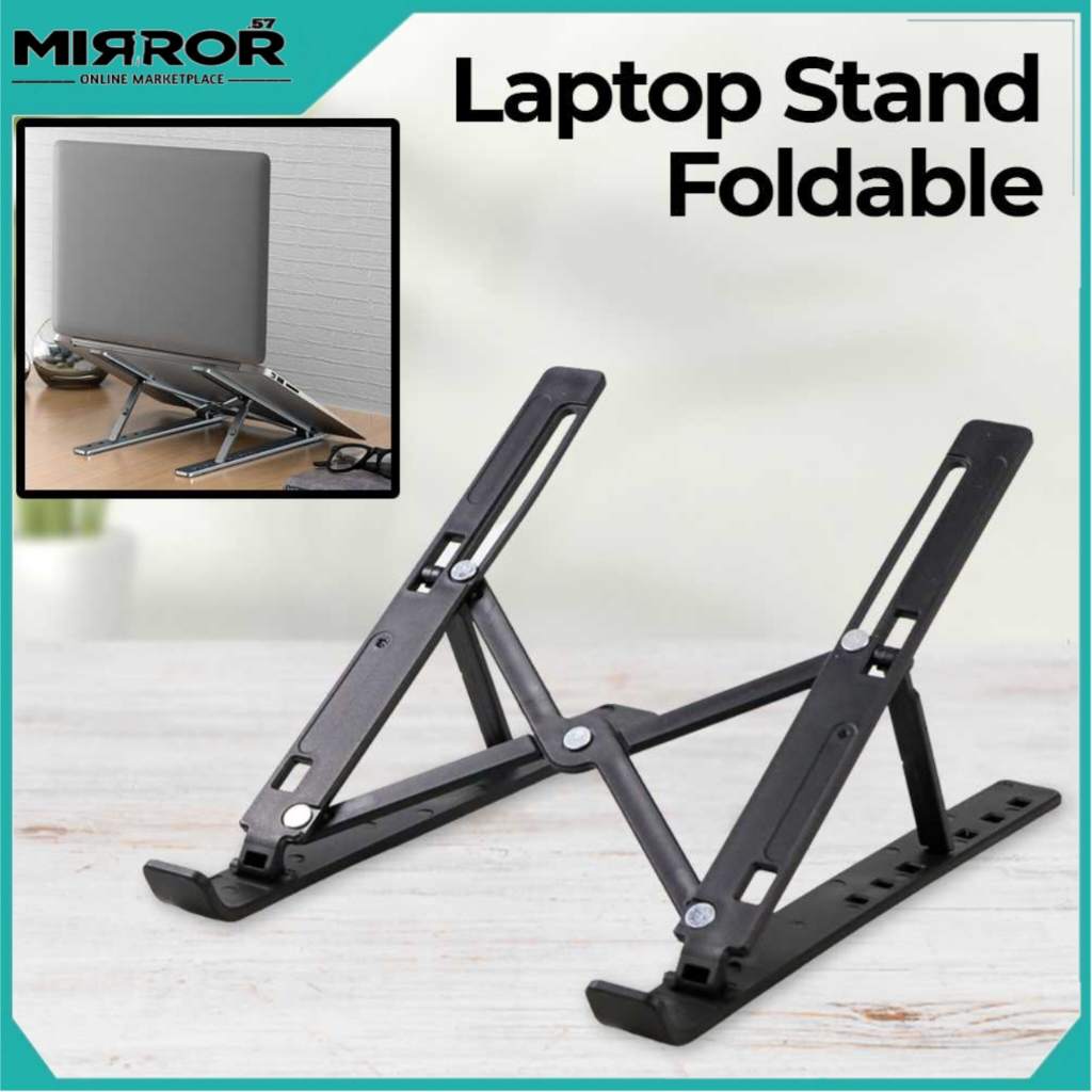 Jual Stand Laptop Dudukan Laptop Foldable Adjustable Bahan Plastik 12 ...