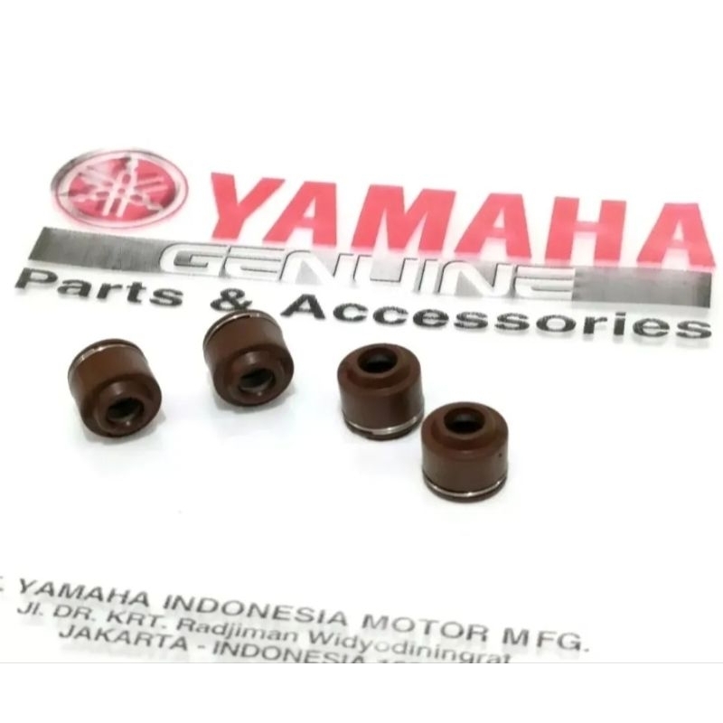 Jual seal sel klep yamaha jupiter mx vixion mx king xrabe r15 r25 v2 v3 isi 4 pcs | Shopee Indonesia