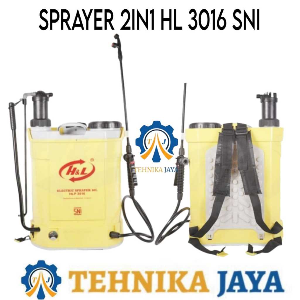 Jual HL HLP 3016 Sprayer Elektrik Manual 16L Sprayer 2in1 Alat Semprot Hama | Shopee Indonesia