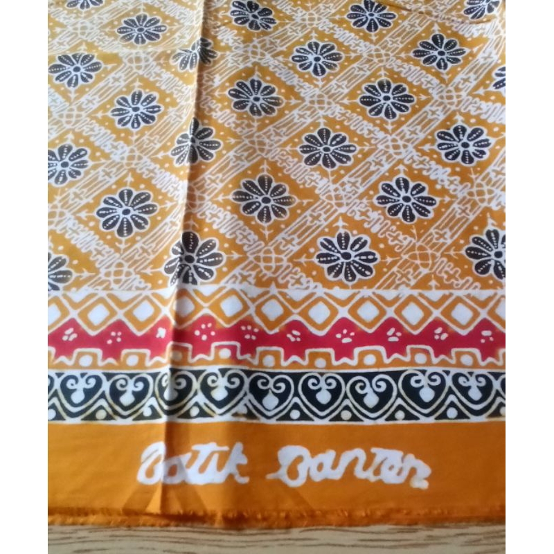 Jual Kain Batik Tulis Banten koleksi peninggalan Jadul mulus P:230cm ...