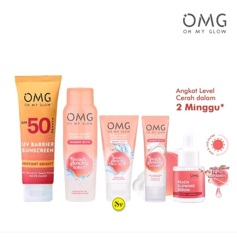 Jual PAKET OMG SKINCARE GLOWING 5 PCS | Shopee Indonesia