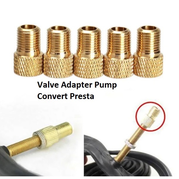 Jual VALVE Tutup Adaptor Pentil Sepeda Valve PRESTA to SCHRADER ...