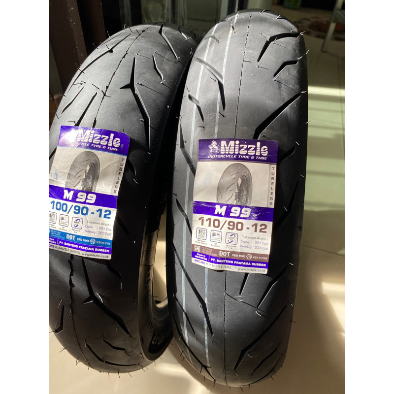 Jual Ban Scoopy Depan Mizzle M99 100/90-12 | Shopee Indonesia