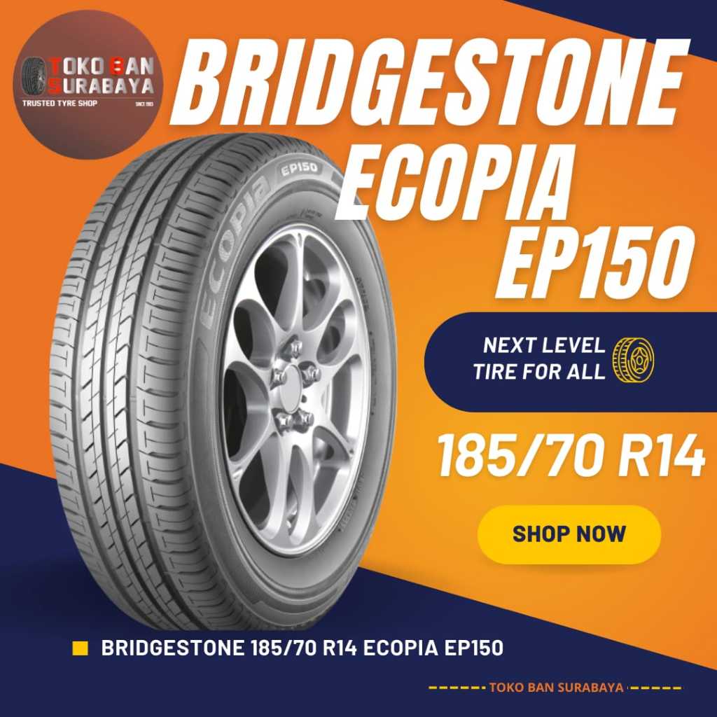 Jual ban Bridgestone BS 185/70 R14 18570 R14 18570R14 185/70R14 185/70 ...