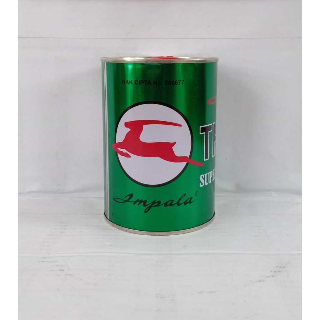 Jual THINNER THINER IMPALA PENGENCER CAT MINYAK BESI KAYU TINER IMPALA 1 LITER | Shopee Indonesia