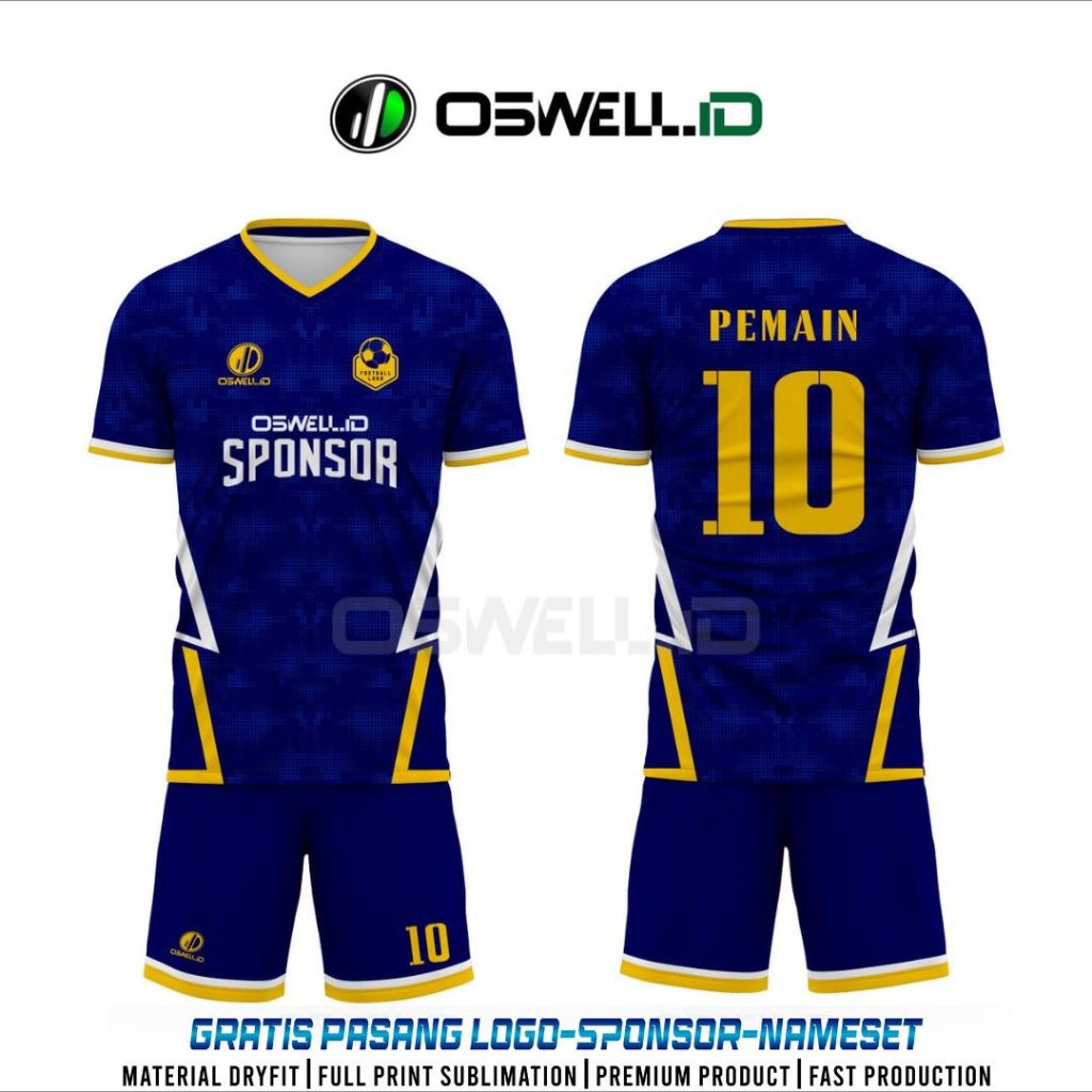 Jual BAJU JERSEY FUTSAL DAN SEPAK BOLA FREE CUSTOM FULL PRINTING ...