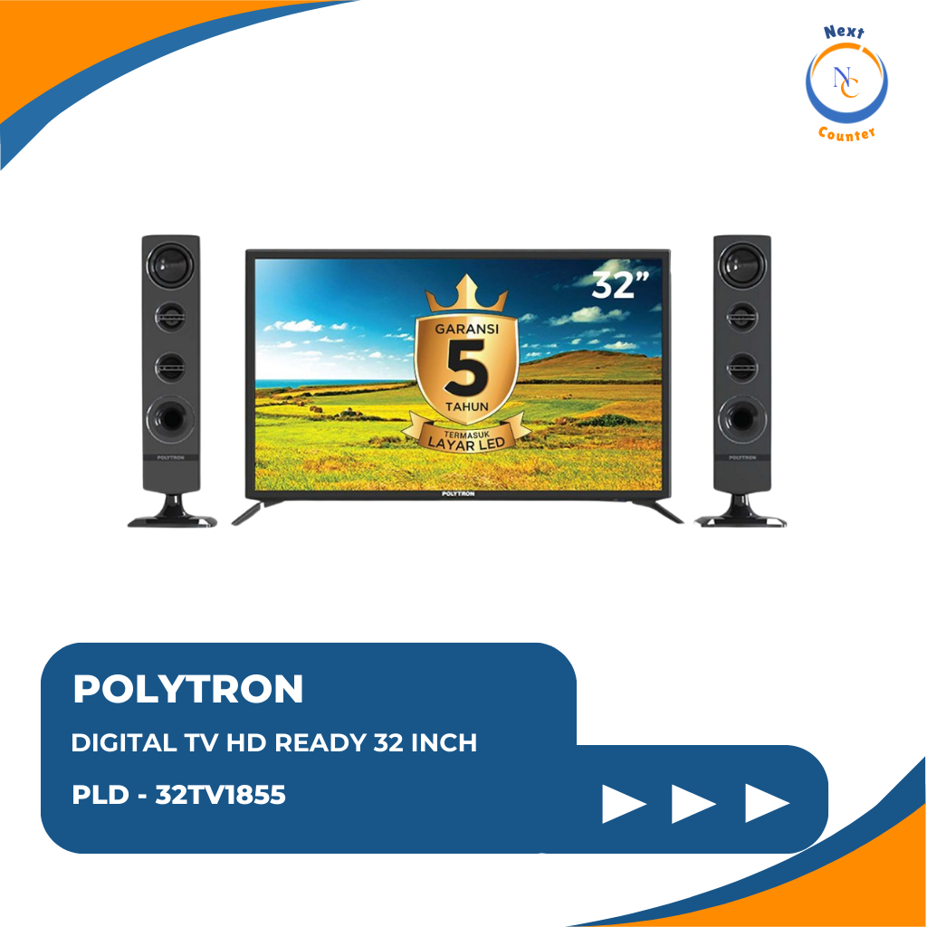 Jual POLYTRON DIGITAL TV LED PLD 32TV1755/1855 | Shopee Indonesia