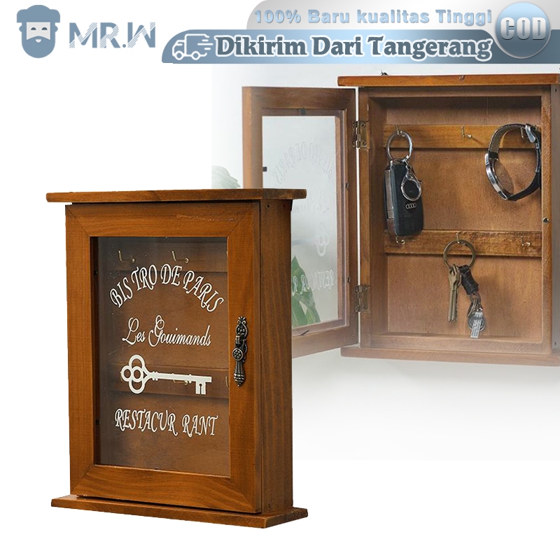 Jual Tempat Penyimpanan Kunci London Kayu Box Tempat Kunci Kunci Box ...