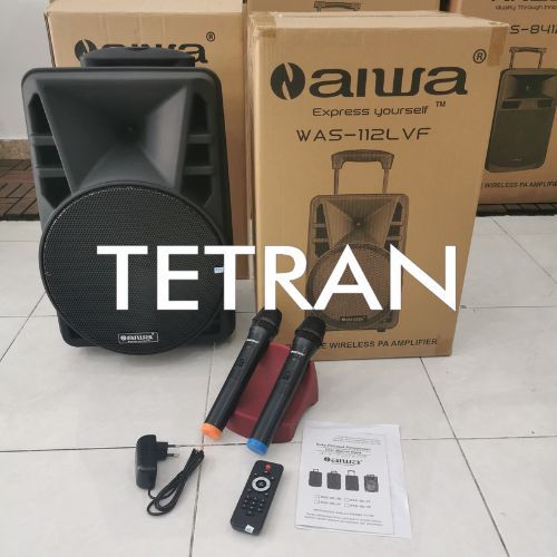 Jual SPEAKER PORTABLE WIRELESS MEETING N AIWA WAS 112LVF ( 12 INCH ) USB-MP3-BLUETOOTH | Shopee ...
