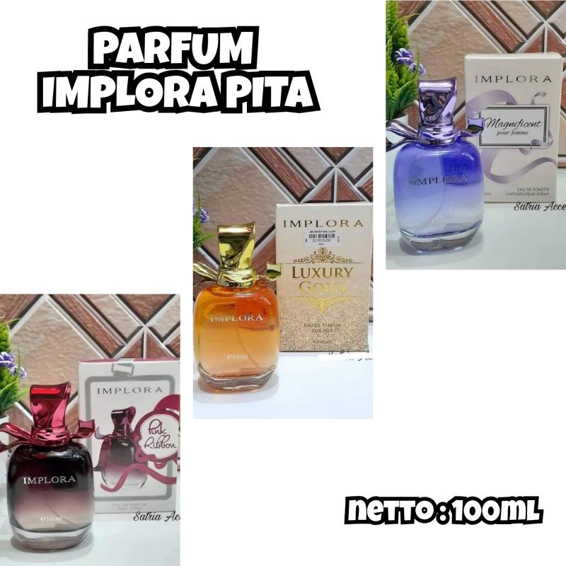 Jual Implora Eau De Parfum Woman 100 ML Series | Shopee Indonesia