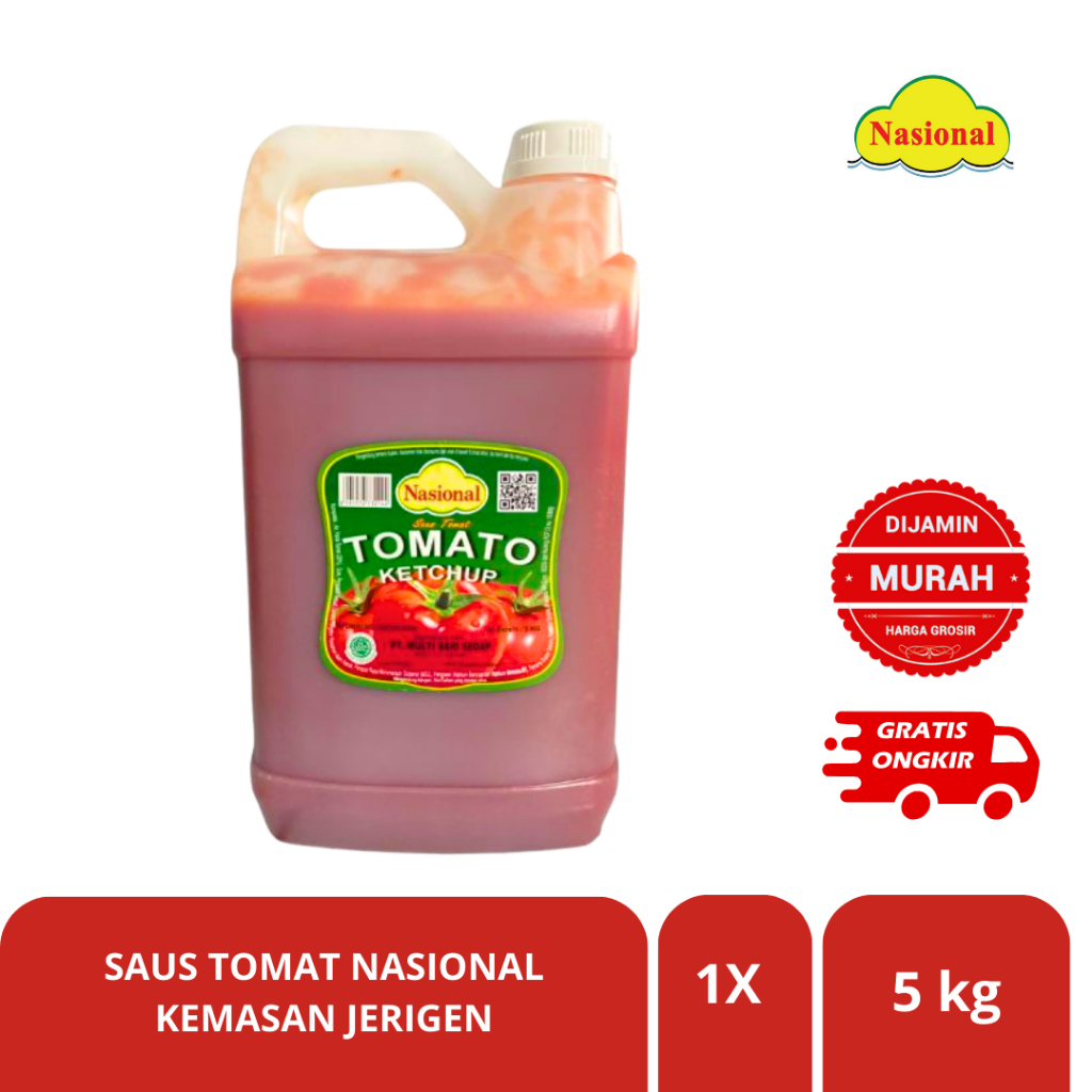 Jual RASA - Saos Nasional Tomat Jerigen 5KG Satuan | Shopee Indonesia