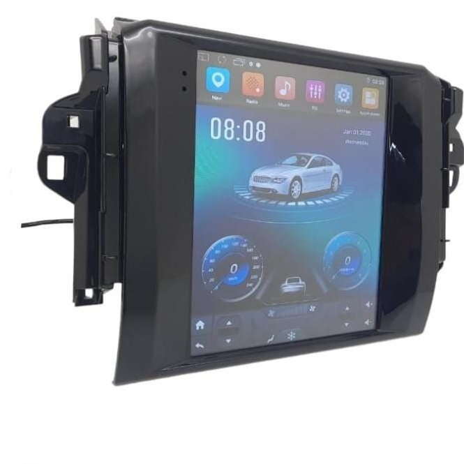 Jual Frame Vertical 9.7 inch Toyota Fortuner 2014 Panel Head Unit ...