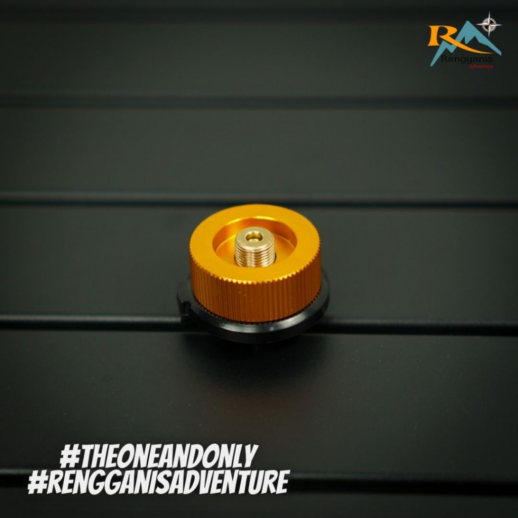 Jual ADAPTOR SHOCK KONEKTOR GAS HI-COOK PORTABLE BUTANE HEAD KEPALA ...