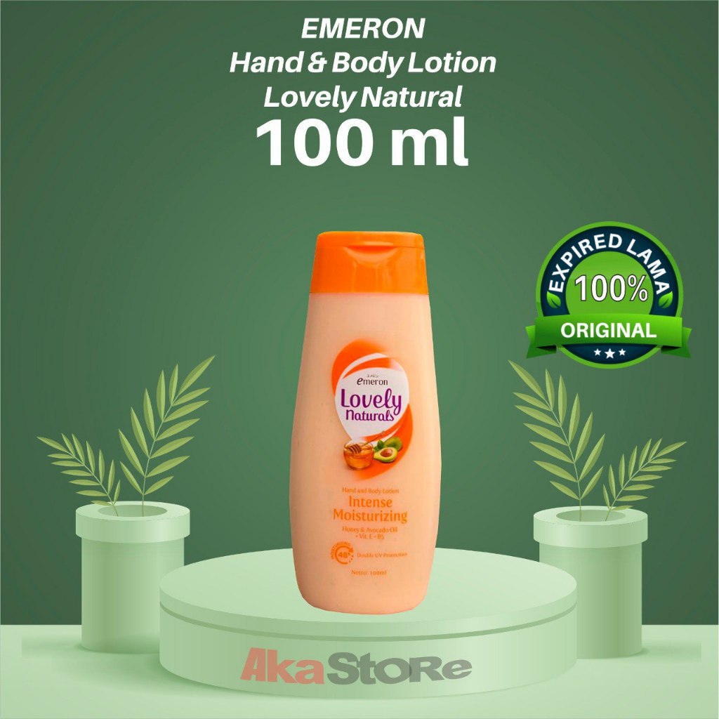 Jual Emeron Hand & Body Lotion Lovely Natural 100ml | Shopee Indonesia