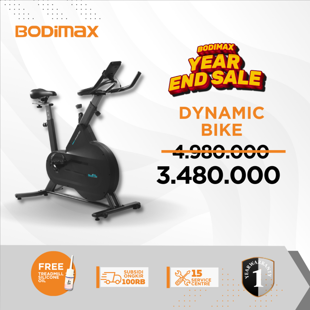 Jual Bodimax Plus Dynamic Bike - Smart Spinning Bike/Sepeda Fitness Statis | Shopee Indonesia