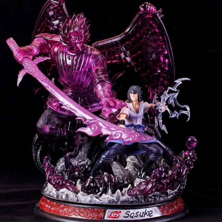 Jual (LED) Action Figure Naruto Sasuke Uchiha Susanoo Top Studio ...