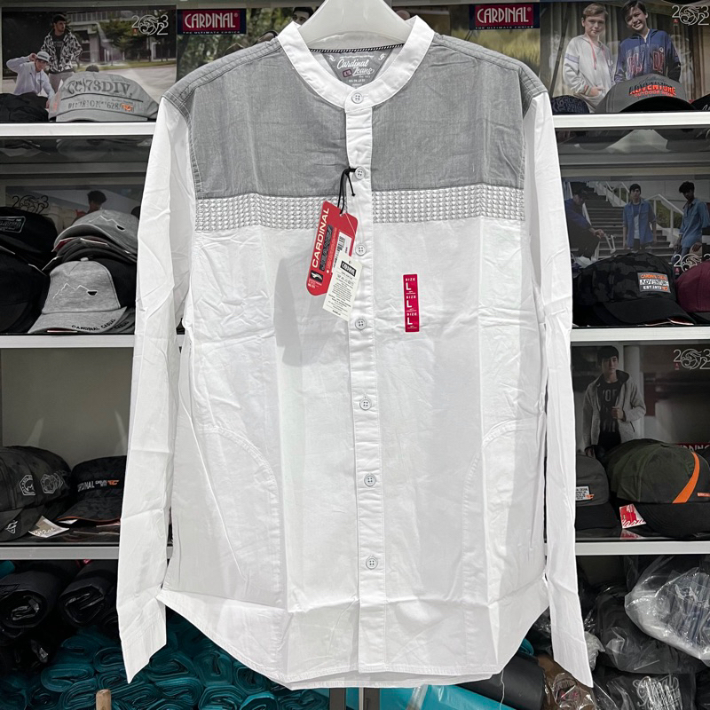 Jual Baju Koko Cardinal Lengan Panjang Original | Shopee Indonesia