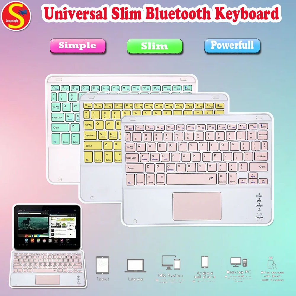 Jual ADVAN Tab Sketsa 3 10.1" Universal Slim Wireless Keyboard ...