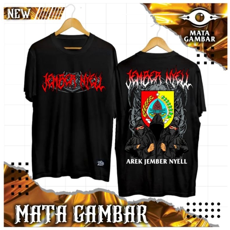 Jual T-SHIRT JEMBER NYELL || COD | Shopee Indonesia