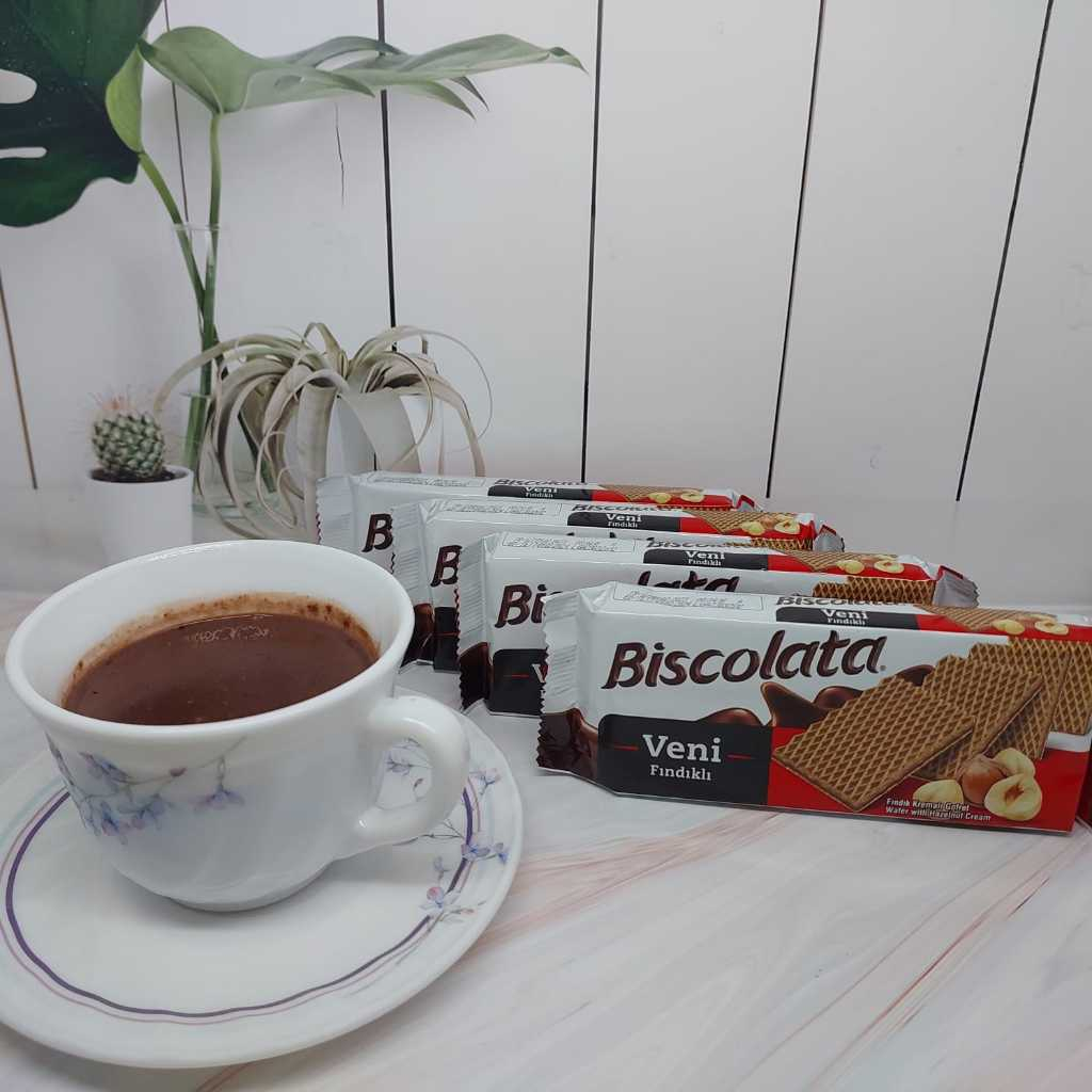 Jual Wafer Coklat Hazelnut - wafer import ori | Biscolata 100% original ...