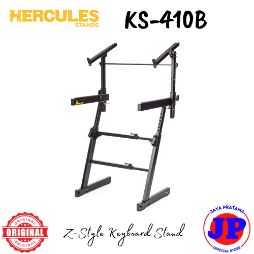 Jual Hercules KS410B Stand Keyboard Z-Style Double AutoLock KS-410B ...