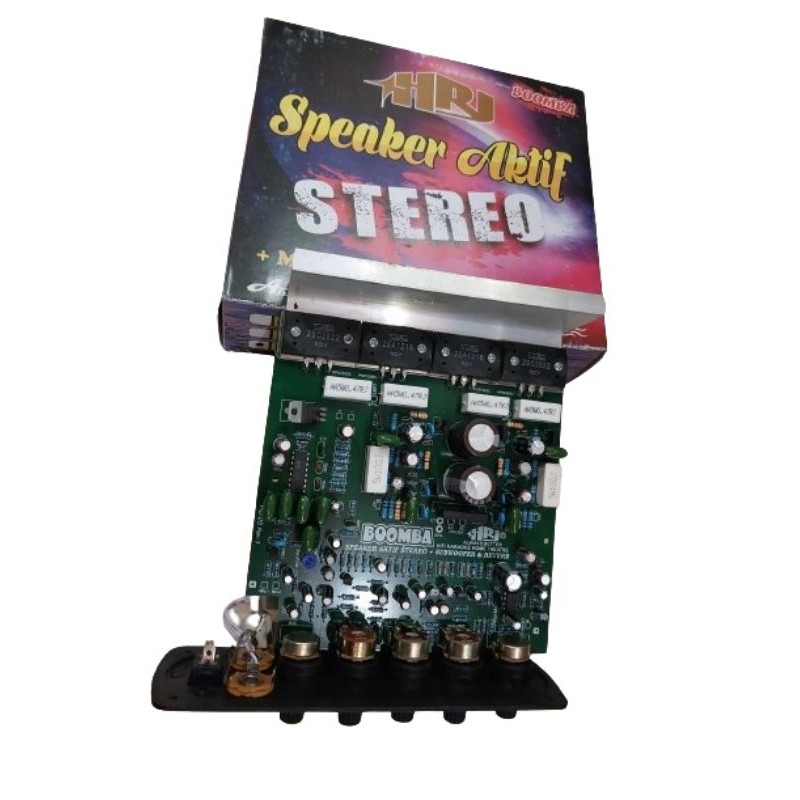 Jual KIT SPEAKER AKTIF STEREO + SUBWOOFER & REVERB | Shopee Indonesia