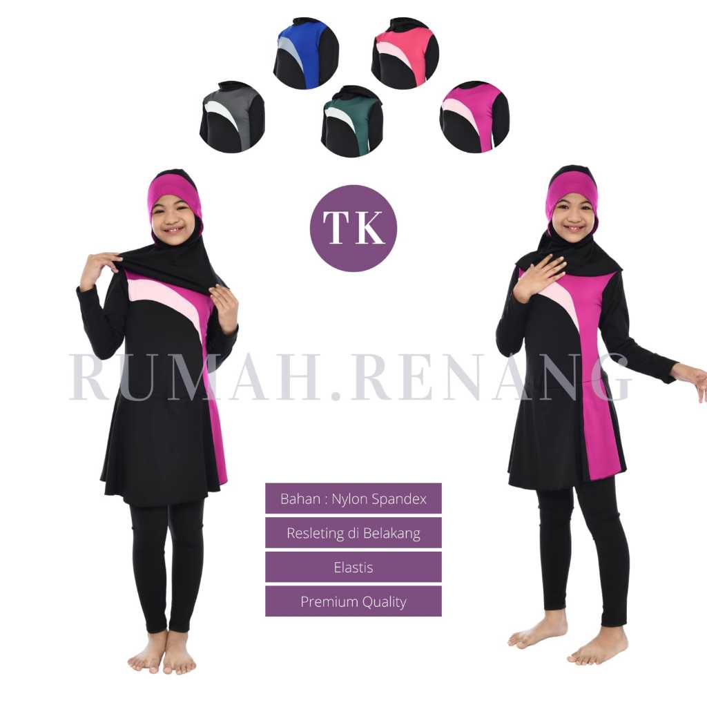 Jual Baju Renang Muslimah Anak dan Dewasa Baju Renang Wanita Muslim Baju Renang Perempuan Remaja ...