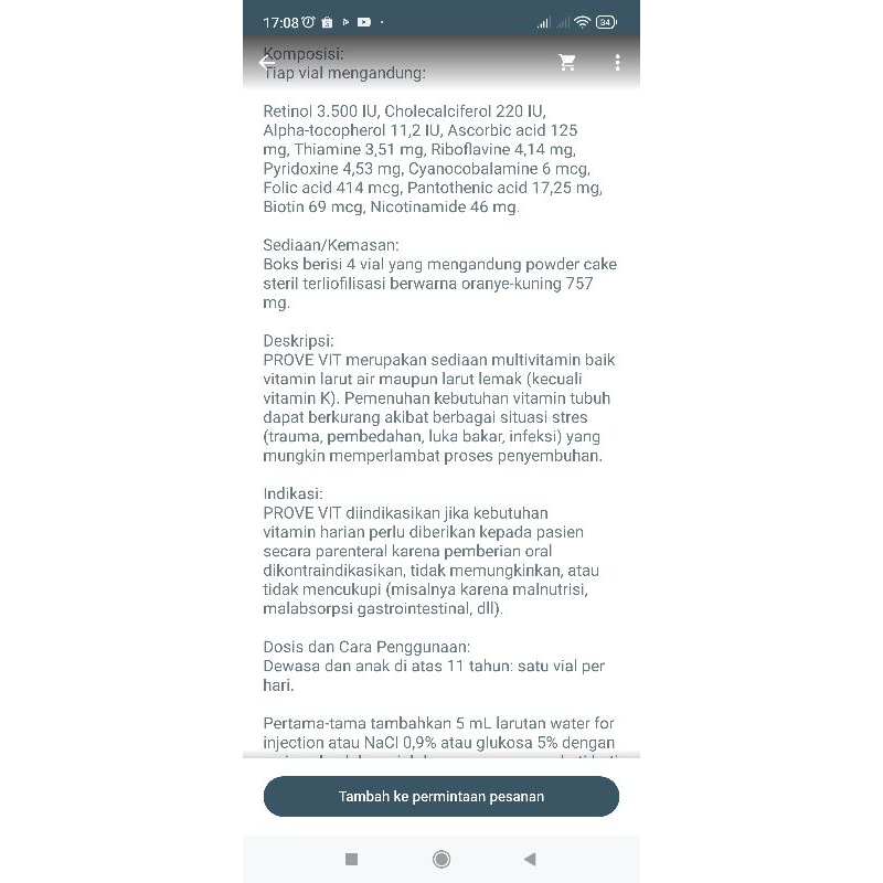 Jual prove c | Shopee Indonesia