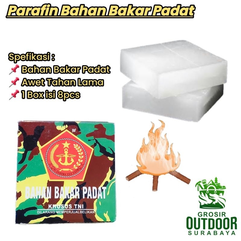 Jual Paravin parafin bahan bakar padat | Shopee Indonesia