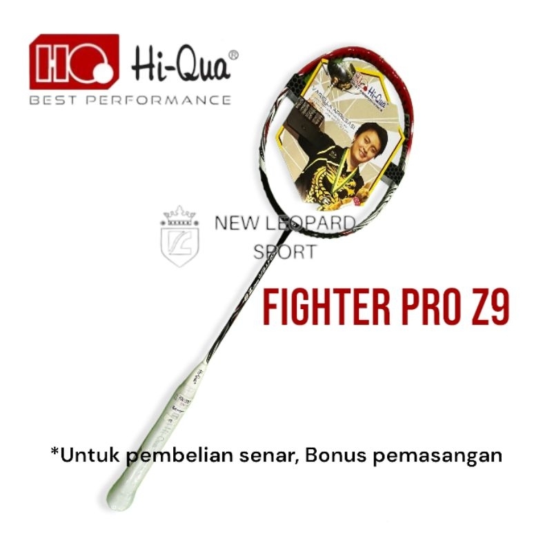 Jual Raket badminton Hi-Qua FIGHTER PRO Z9/raket bulutangkis | Shopee ...