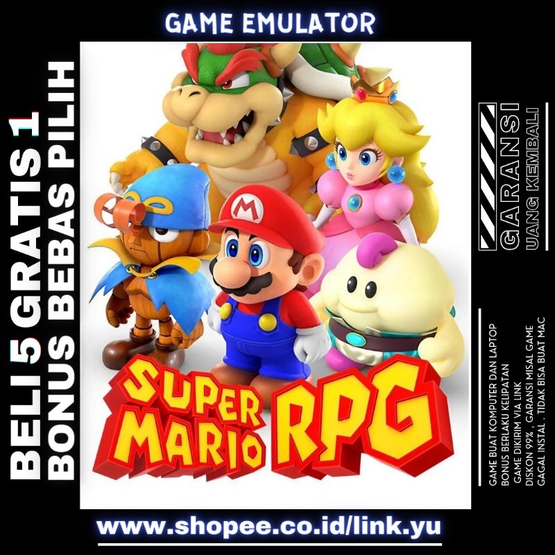 Jual SUPER MARIO WONDER RPG - LINK DOWNLOAD - GAME PC - GAME LAPTOP ...