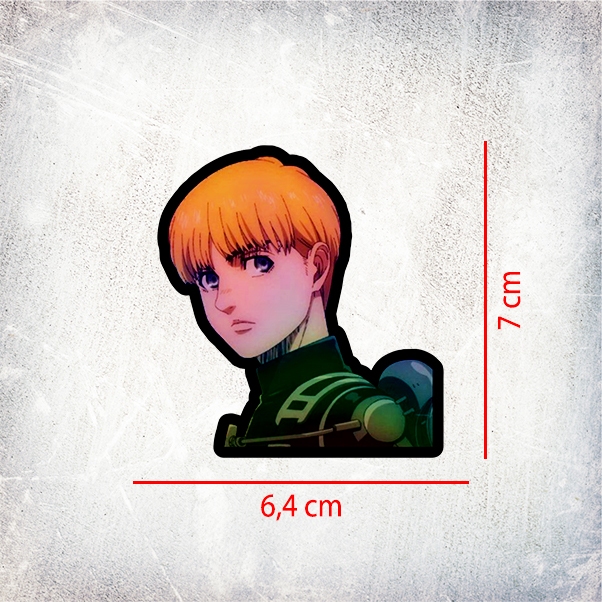 Jual STICKER HOLOGRAM ANIME ARMIN ARLERT ATTACK ON TITAN (SHINGEKI NO ...