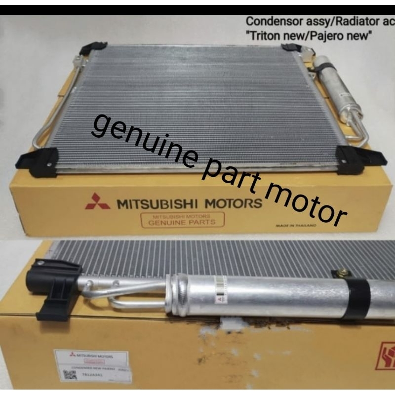 Jual CONDENSOR AC/RADIATOR AC MITSUBISHI TRITON NEW/PAJERO NEW(7812A341 ...