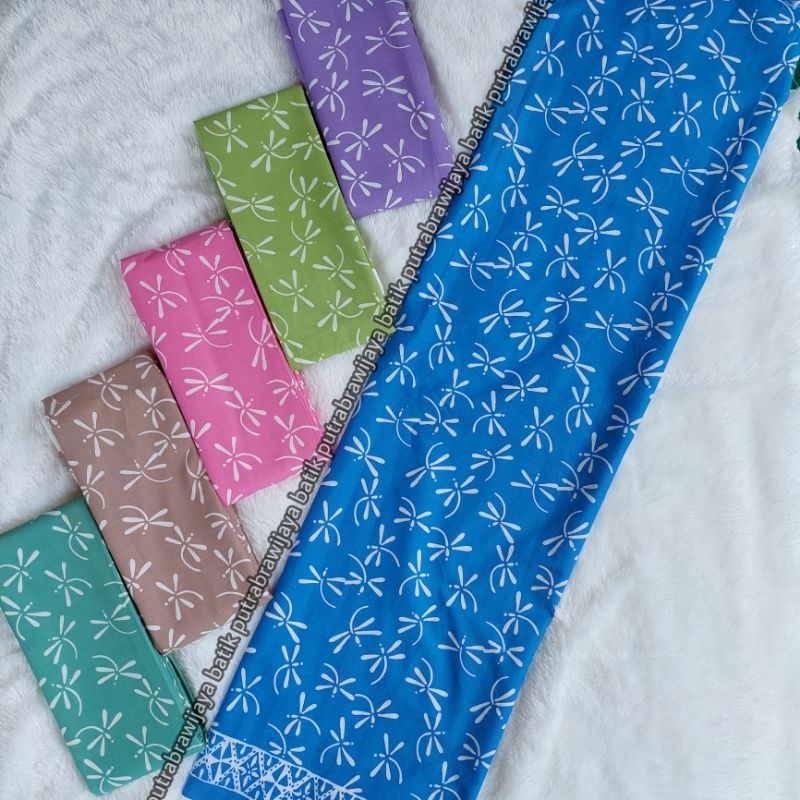 Jual KAIN BATIK PRINTING MOTIF CAPUNG BAHAN TETRON RAYON HALUS ADEM ...