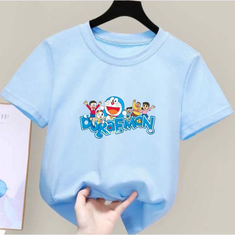 Jual baju anak unisex cowo cewe team doraemon umr 1-16th cod bayar ...