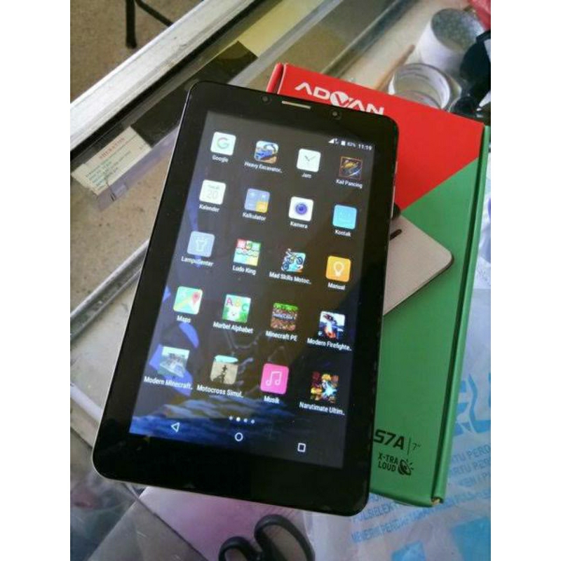 Jual Tablet advan S7a android second original 100% berkualitas ...