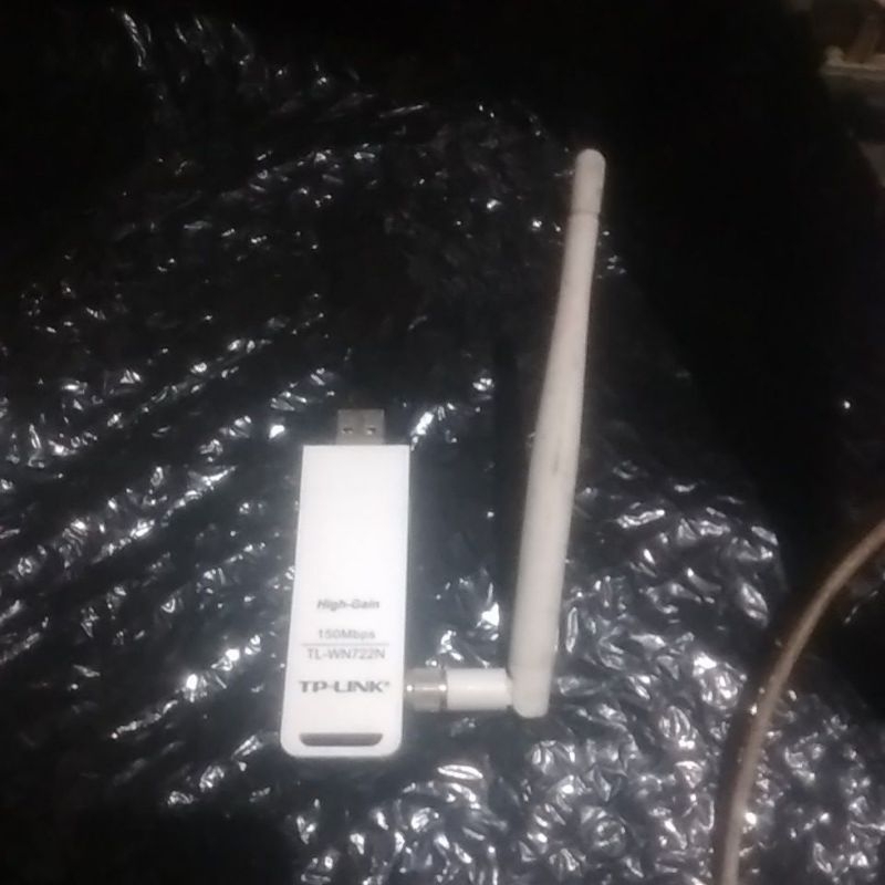 Jual wifi usb tp-link tl-wn722n V2 seken normal | Shopee Indonesia