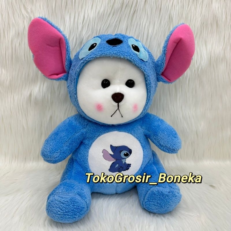 Jual Boneka Hoodie Bear Cosplay Kupluk Bertopi Viral Sanrio Lotso ...