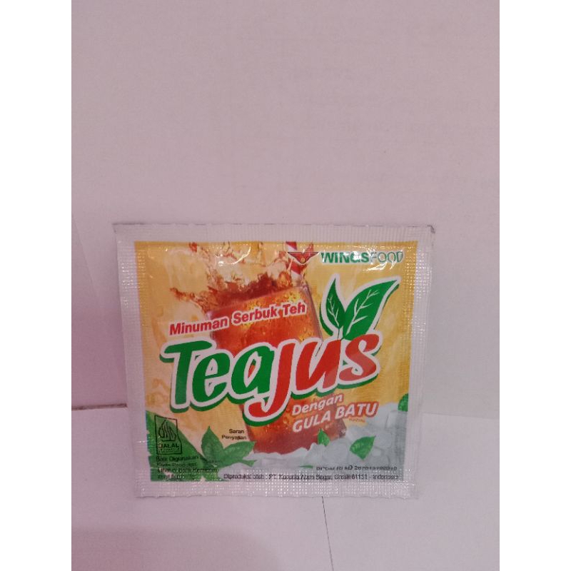 Jual TEA JUS GULA BATU 70g 1 renceng isi 10 pcs | Shopee Indonesia