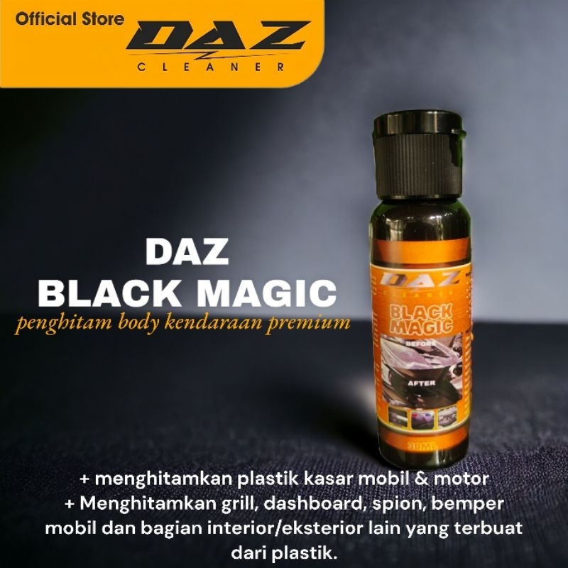 Jual Black magic penghitam body motor mobil / penghitam dashboard 30ml ...