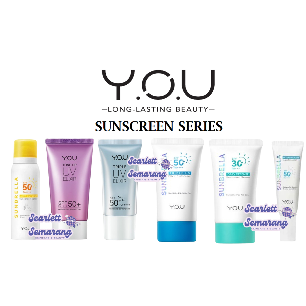 Jual YOU Tone Up UV Elixir Hyaluronic Acid SPF 50+ | Sunbrella Daily ...