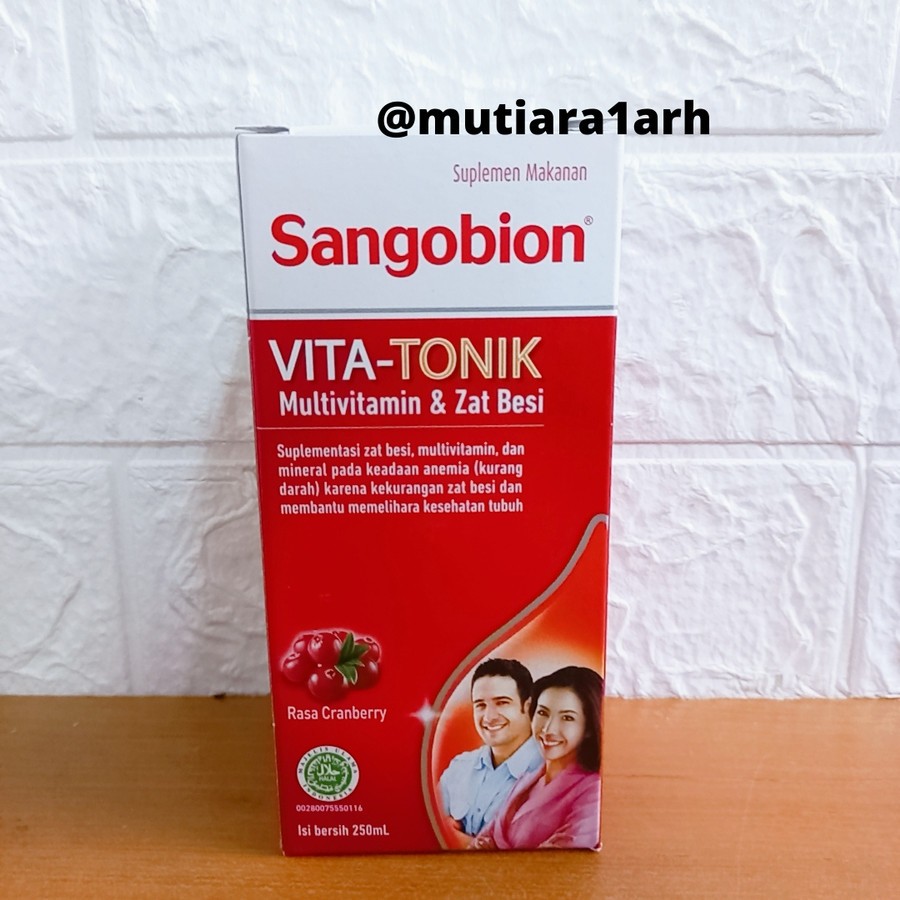 Jual SANGOBION VITATONIK 250 ML | Shopee Indonesia