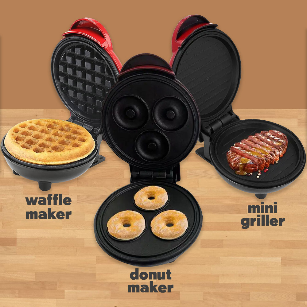 Jual KALNO waffle / roti panggang grill / donut maker electric ...