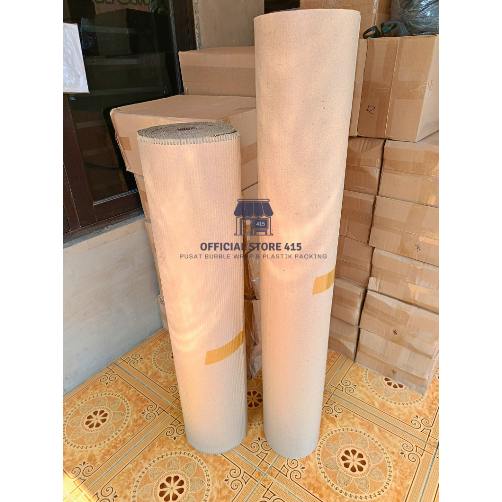 Jual Single Face Karton Lembaran Corrugated Kardus Gulungan Tinggi ...