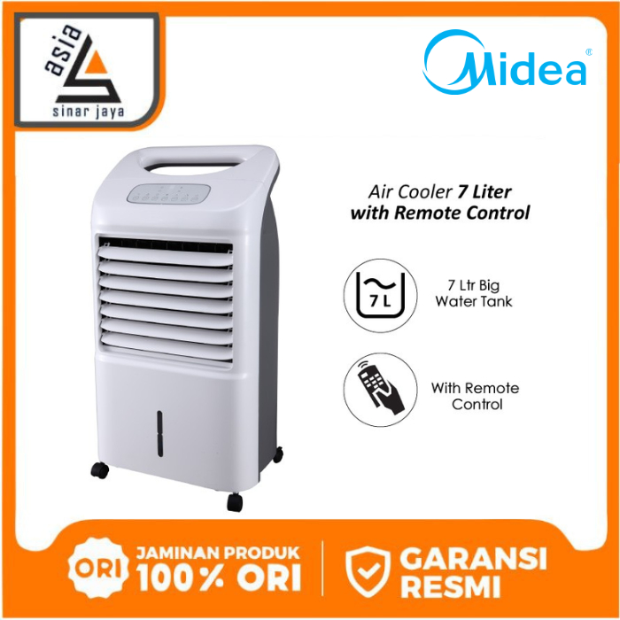 Jual Midea Air Cooler 7.0 Liter AC120 U - Humidifier - Remote Control | Shopee Indonesia