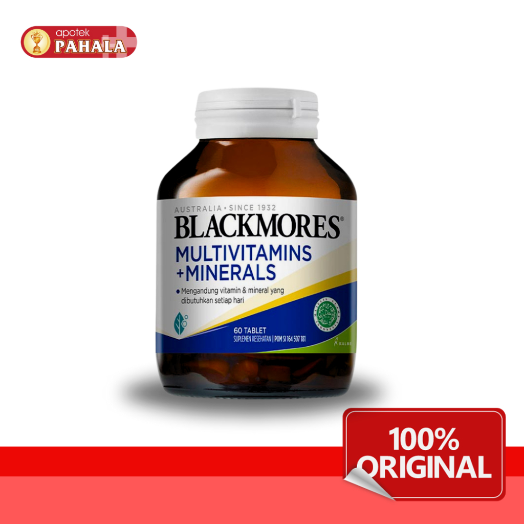 Jual Blackmores Multivitamins + Minerals | Shopee Indonesia