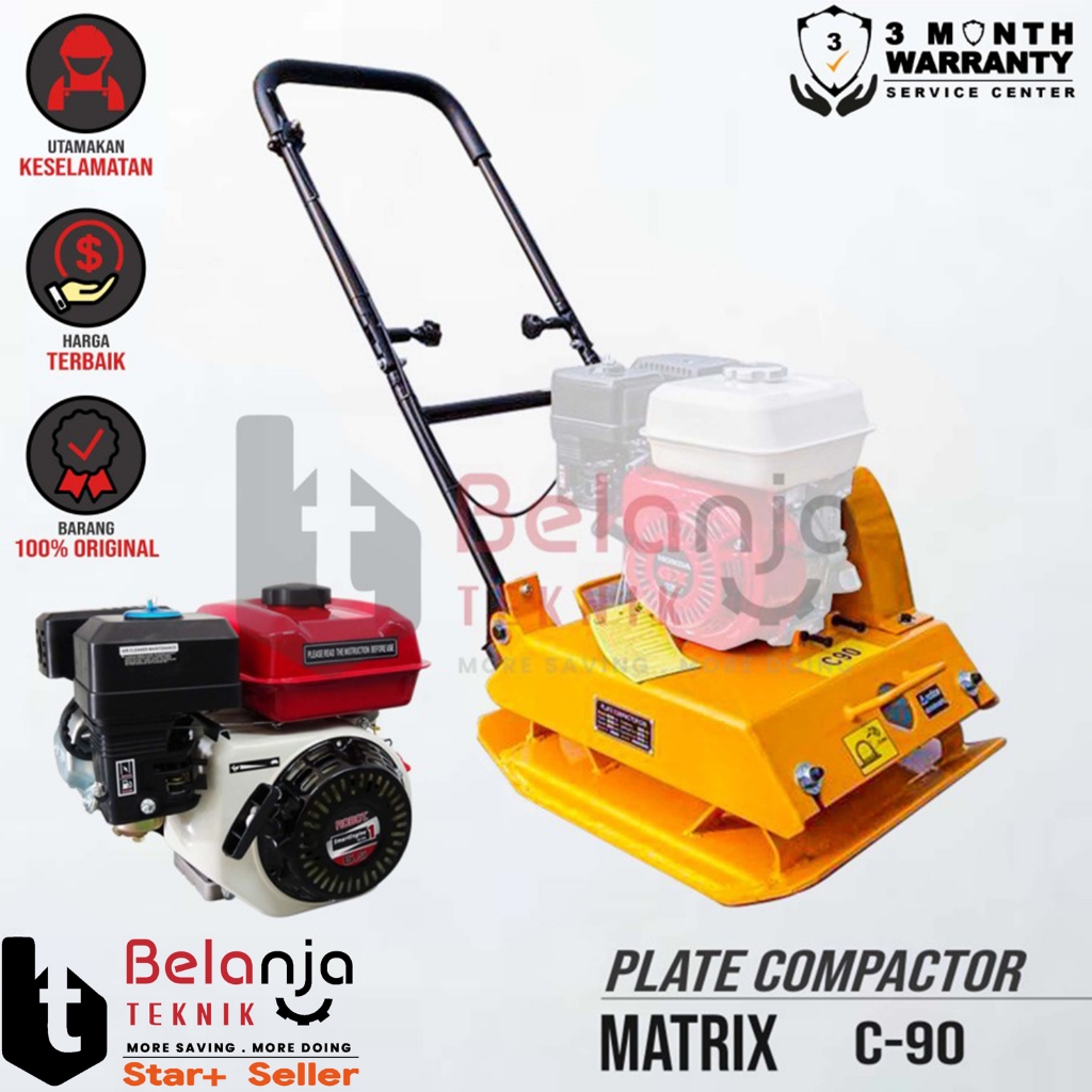 Jual Matrix Plate Compactor C-90 Mesin Stamper Kodok + Engine China ...