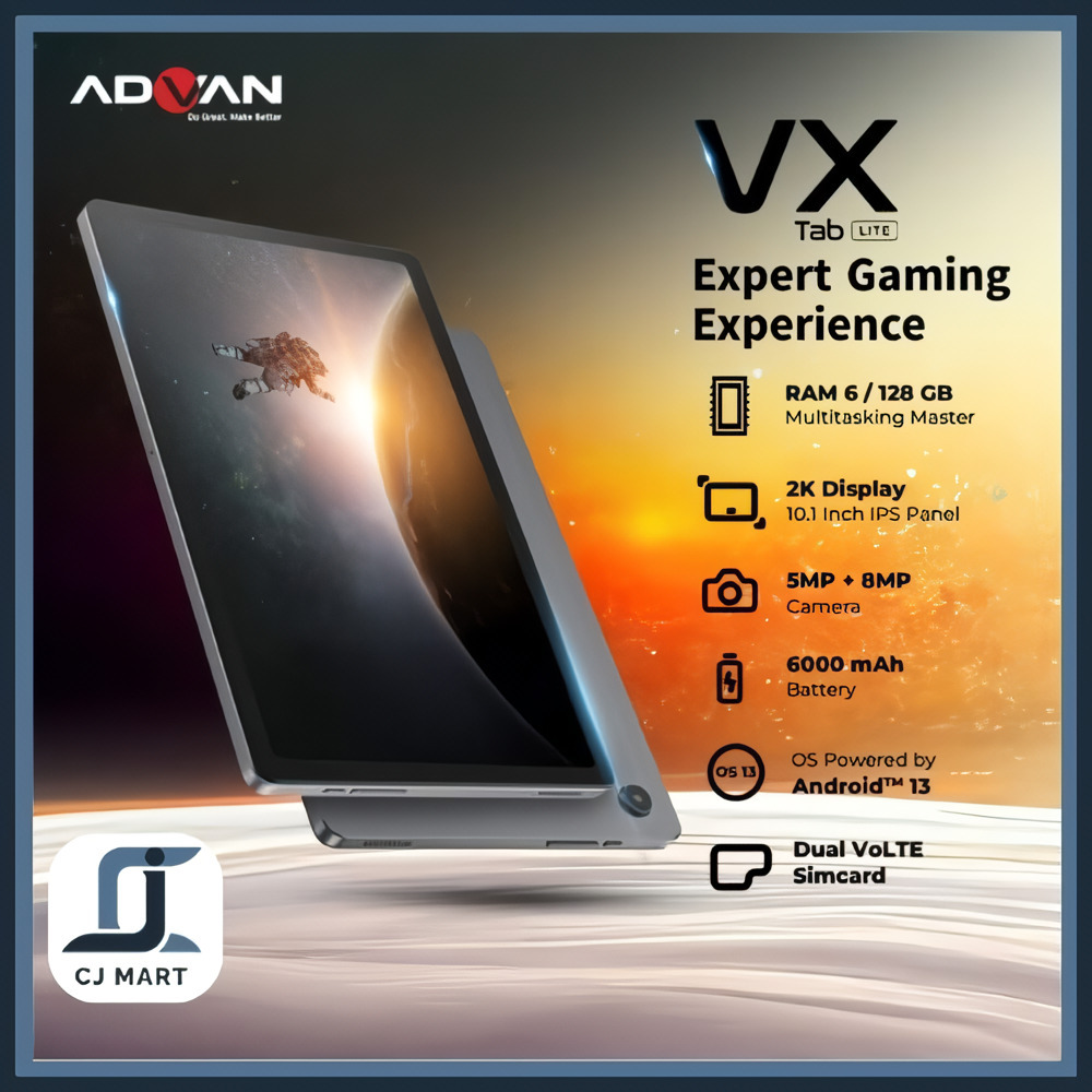 Jual ADVAN TAB VX LITE 10.4” 2K Display RAM 6/128 4G LTE garansi resmi ...